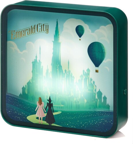 Buy Numskull - Wicked - Emerald City Acrylic Desk Lamp/Wall Light at ...