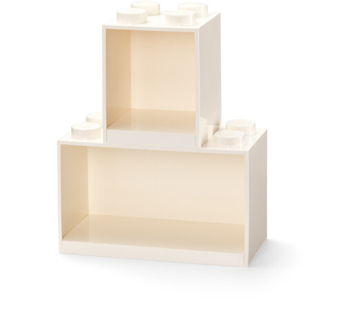 Buy LEGO Brick Shelf Set, in White at GameFly | GameFly