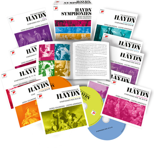 HAYDN / SOLOMONS Haydn: Symphonies - Derek Solomons & L'Estro Armonico ...